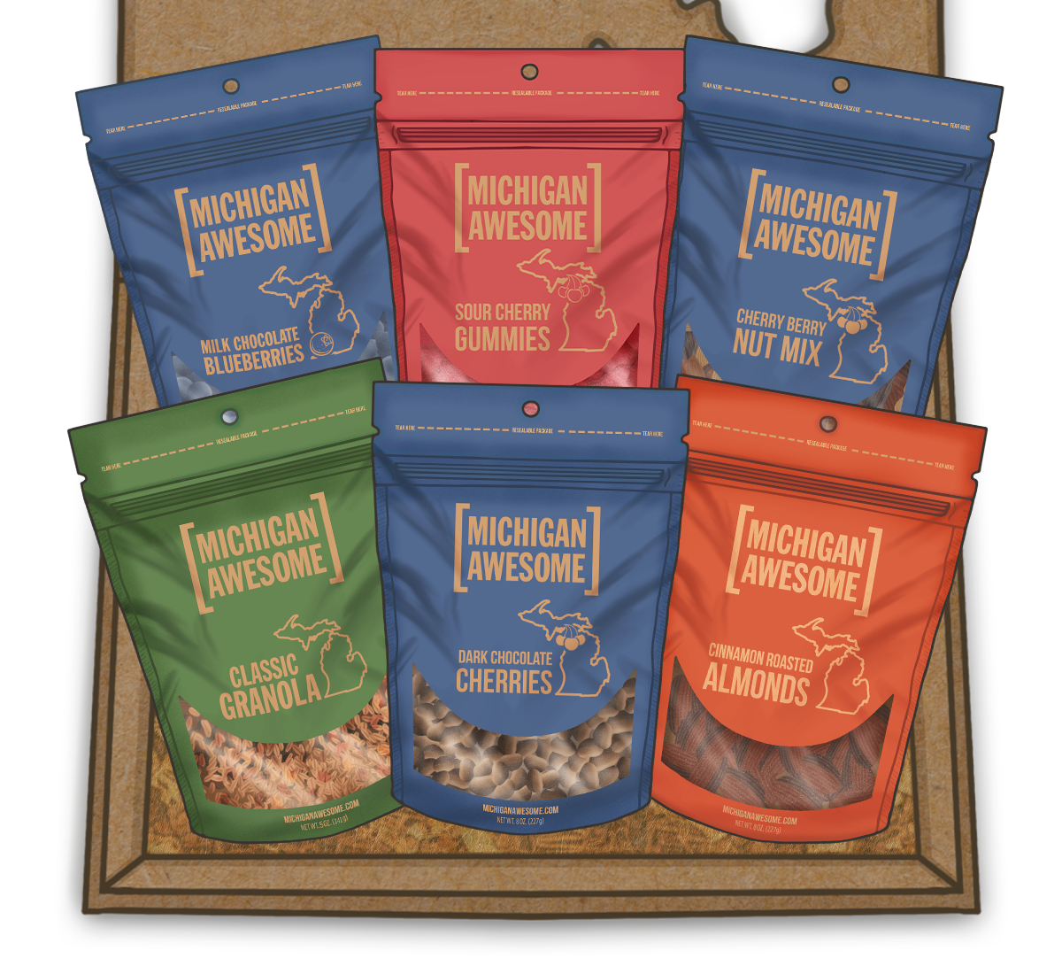 Michigan Awesome | Shirts, Gifts, & Michigan Souvenirs