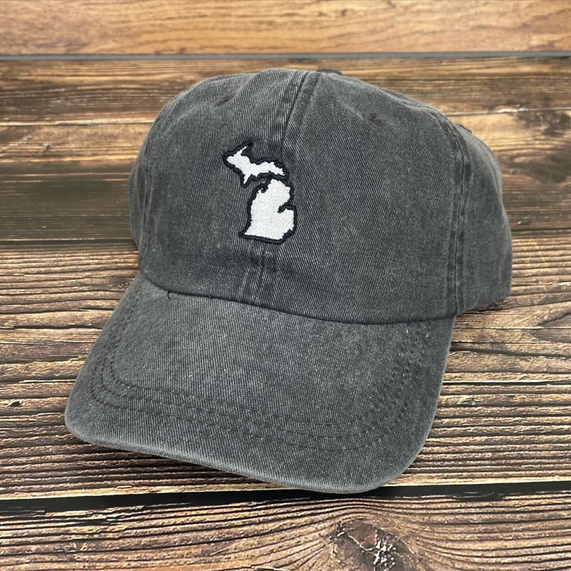 Mini Michigan Dad Hat – Michigan Awesome