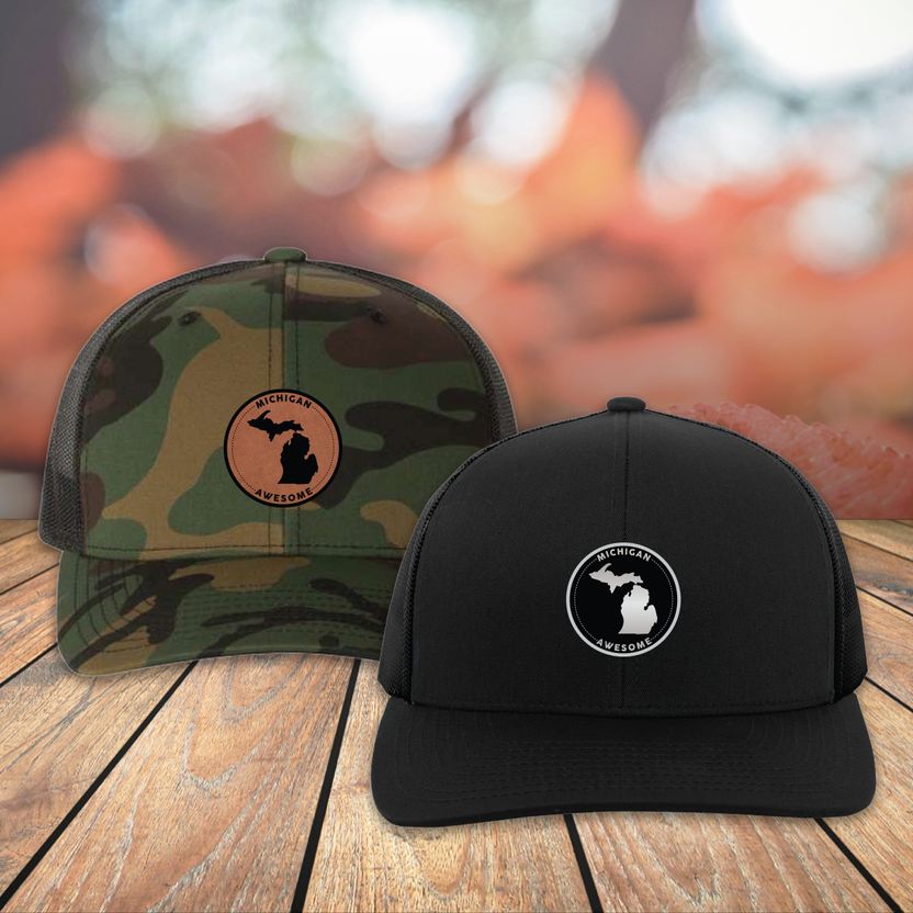 State Of Michigan Hats | Free Shipping Available – Michigan Awesome