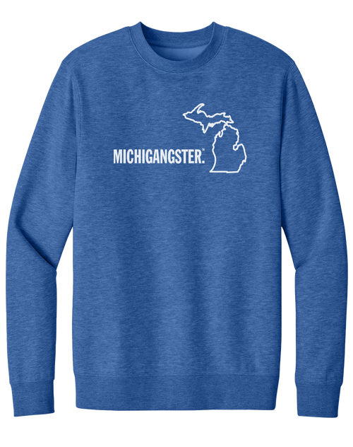 Michigangster Crewneck Sweatshirt – Michigan Awesome