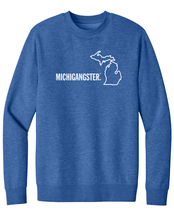 Michigangster Crewneck Sweatshirt – Michigan Awesome