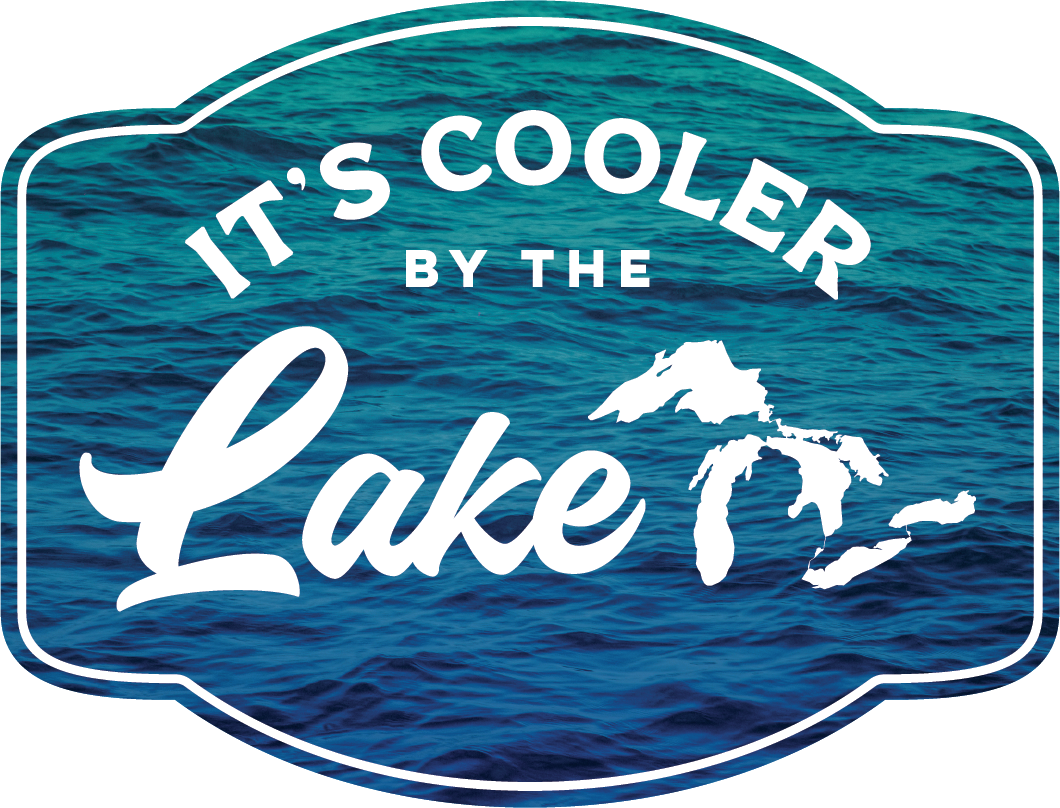 It's Cooler by the Lake Sticker | Michigan Sticker | Michigan Awesome