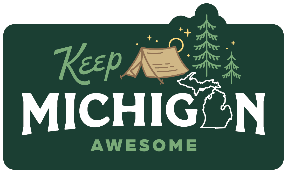 Awesome Michigan Logo Michigan Logo. Map Of Michigan With Us State