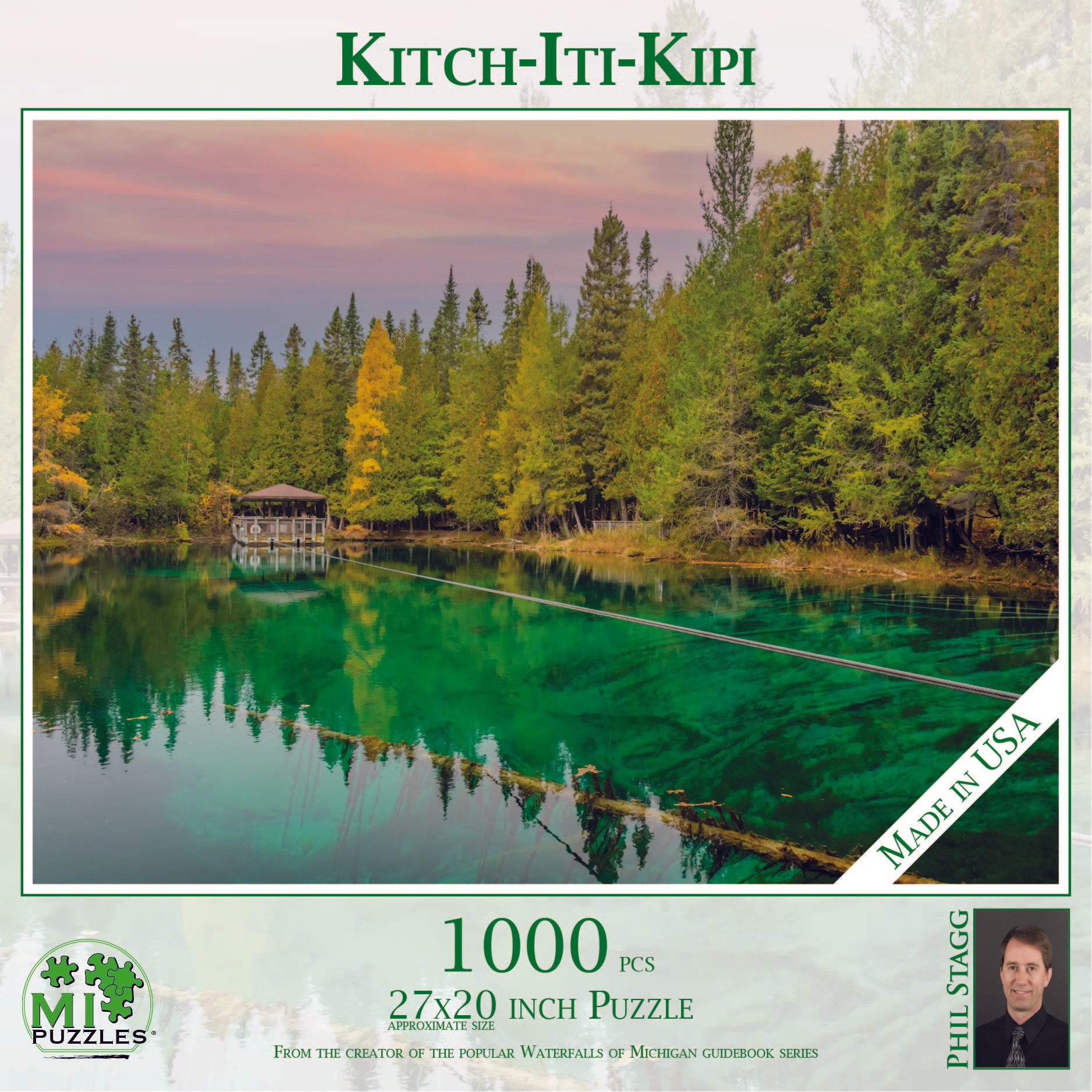 Kitch-Iti-Kipi 1000-Piece Puzzle – Michigan Awesome