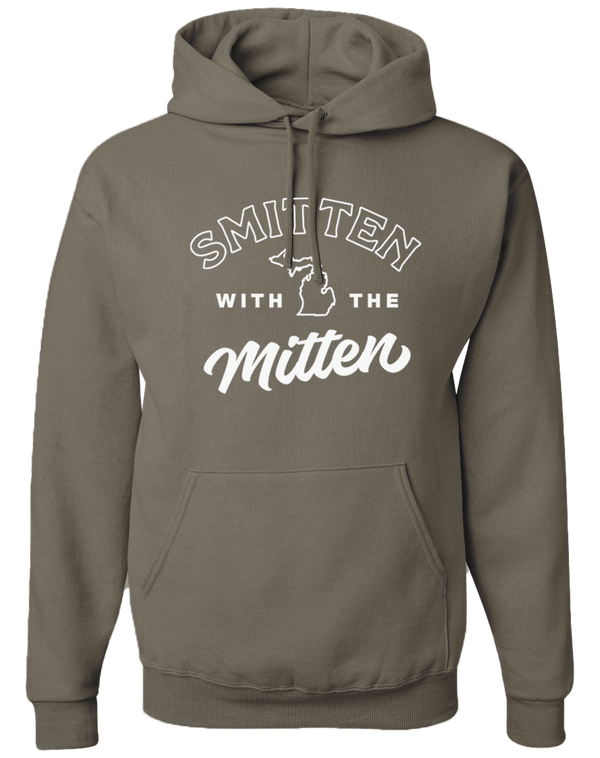 Smitten with the Mitten Hoodie – Michigan Awesome