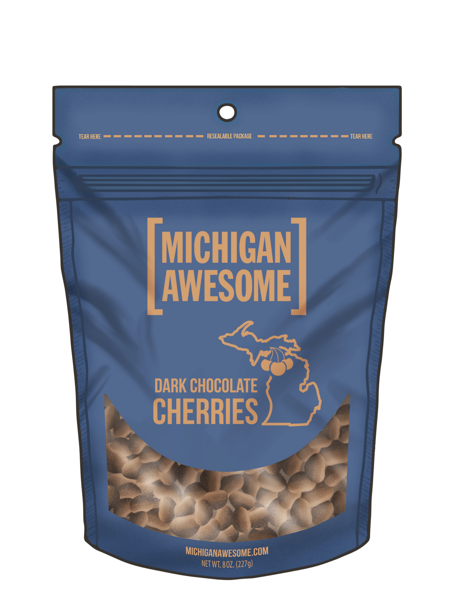 Michigan Dark Chocolate Cherries | Made In Michigan – Michigan Awesome