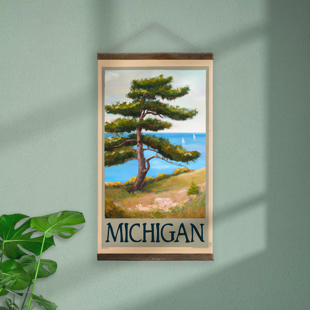 Michigan Bluff Hanging Print – Michigan Awesome
