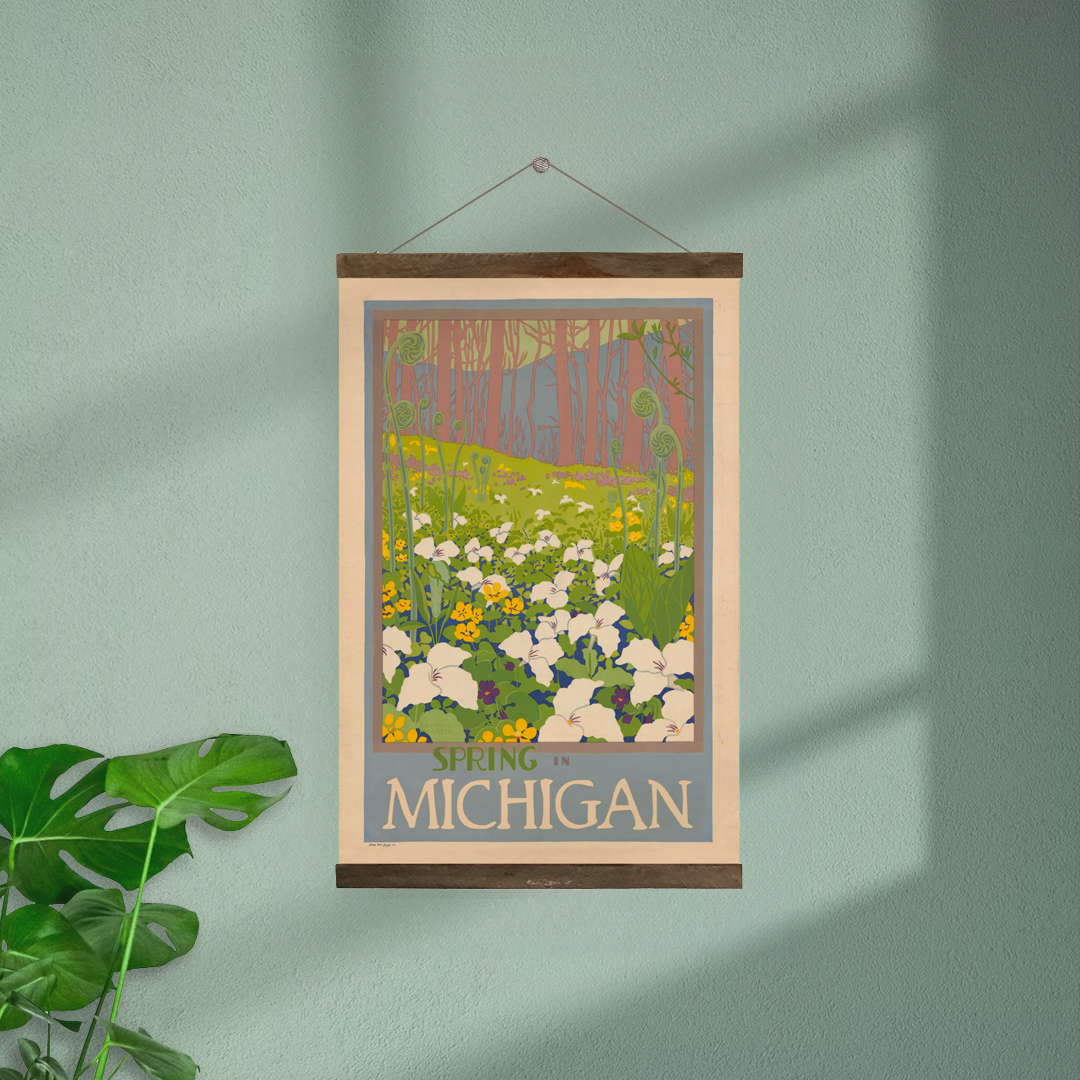 Spring in Michigan Hanging Print – Michigan Awesome