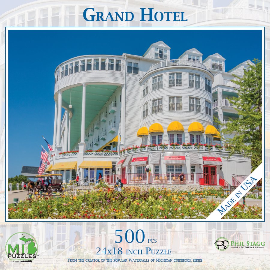 Grand Hotel Puzzle | 500-Piece Mackinac Island Puzzle – Michigan Awesome