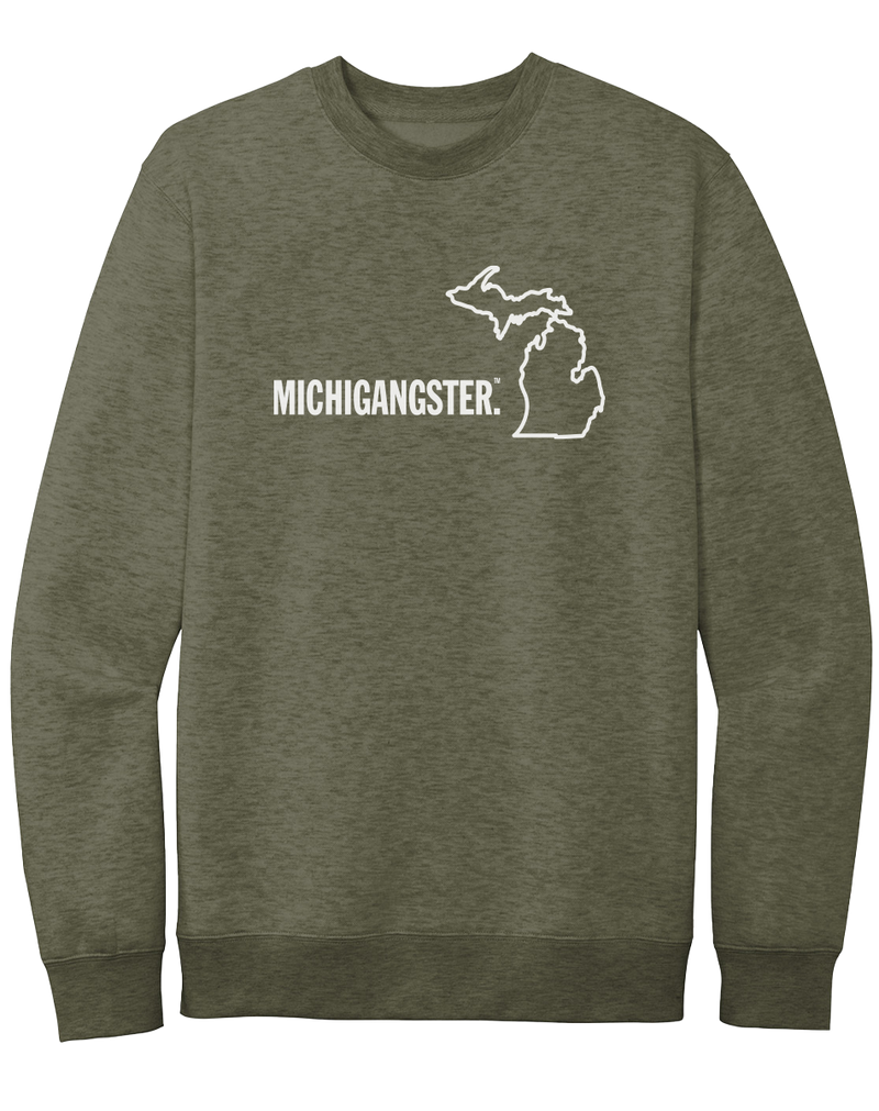 Michigangster Crewneck Sweatshirt – Michigan Awesome