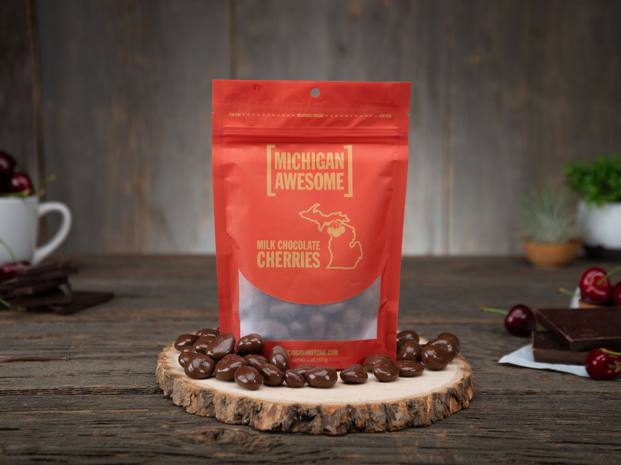 Michigan Milk Chocolate Cherries | Made In Michigan – Michigan Awesome