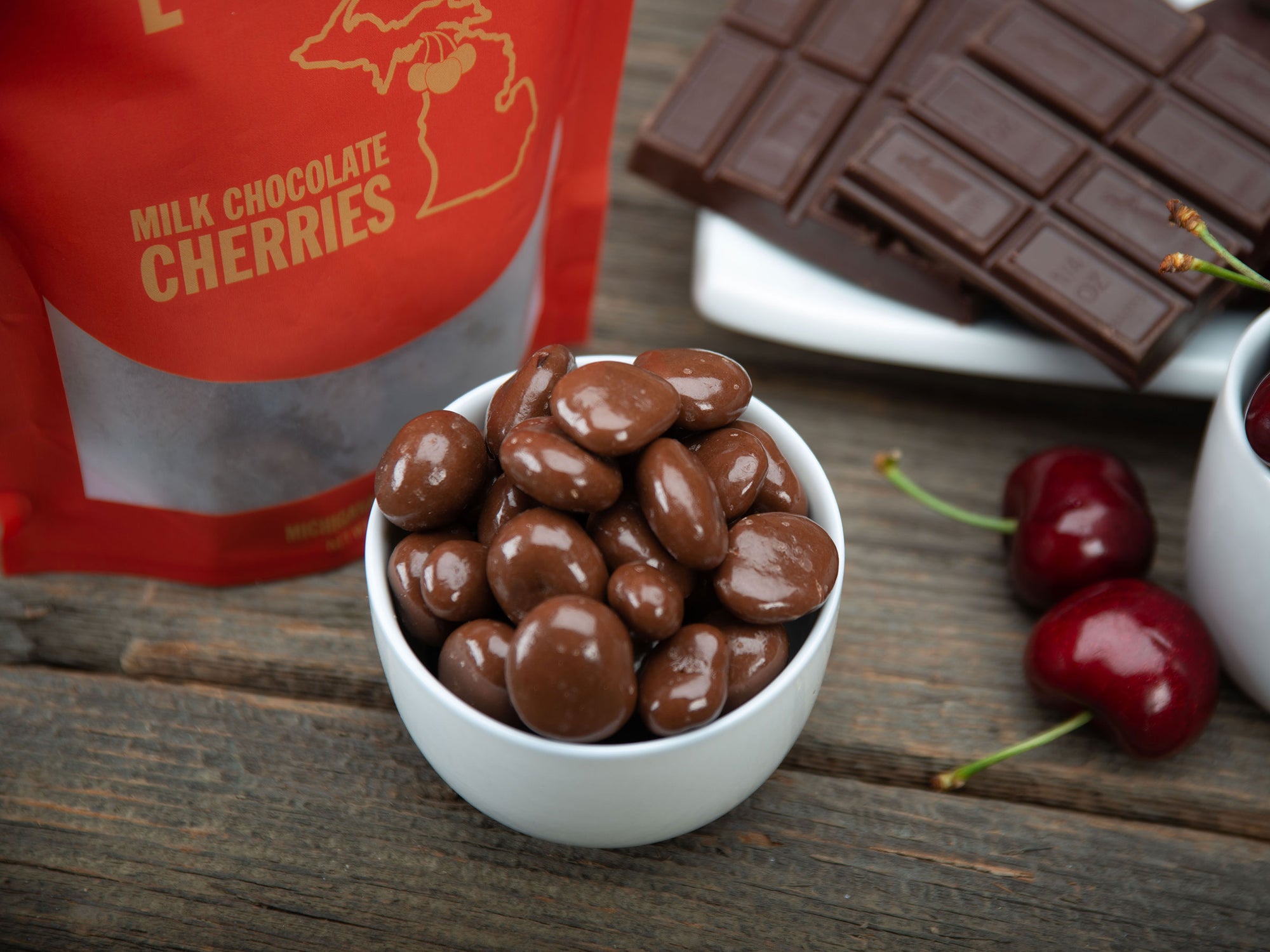 Michigan Milk Chocolate Cherries | Made In Michigan – Michigan Awesome