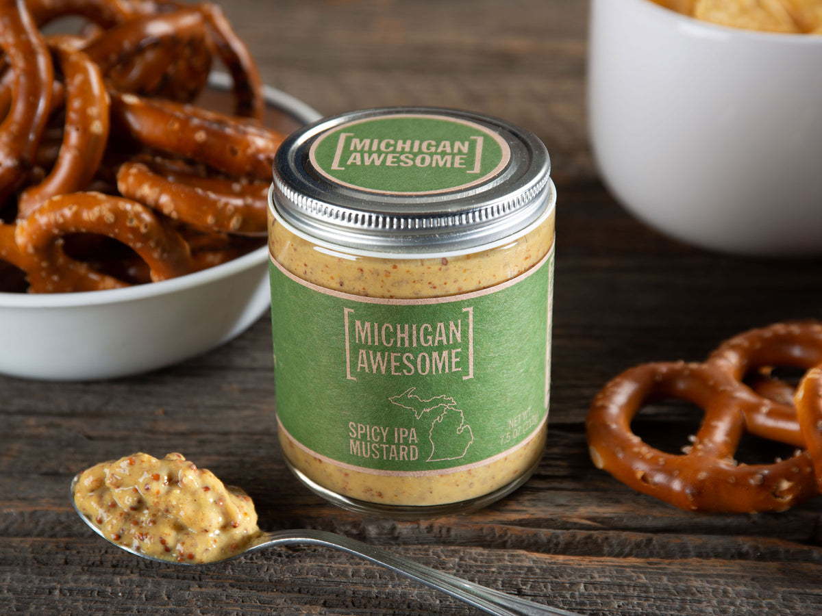 Michigan Spicy IPA Mustard | Made In Michigan | Free Shipping ...
