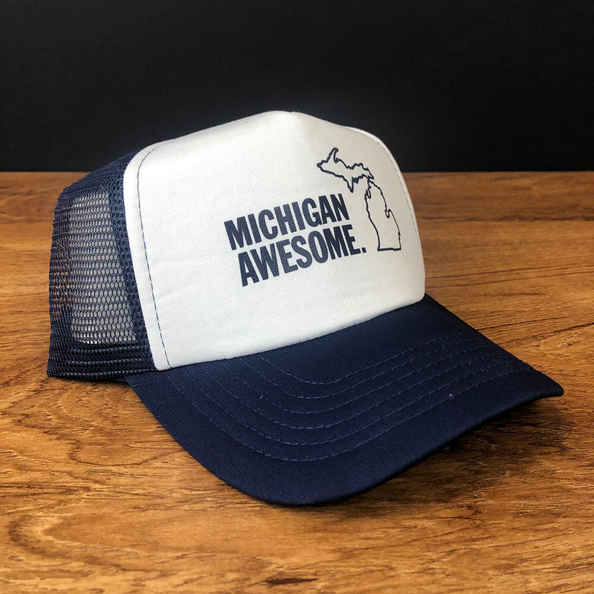 State Of Michigan Hats | Free Shipping Available – Michigan Awesome