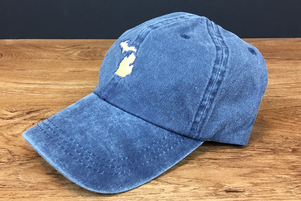 Mini Michigan Dad Hat – Michigan Awesome
