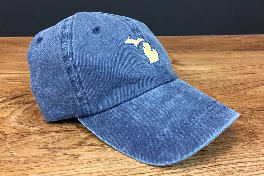 Mini Michigan Dad Hat – Michigan Awesome