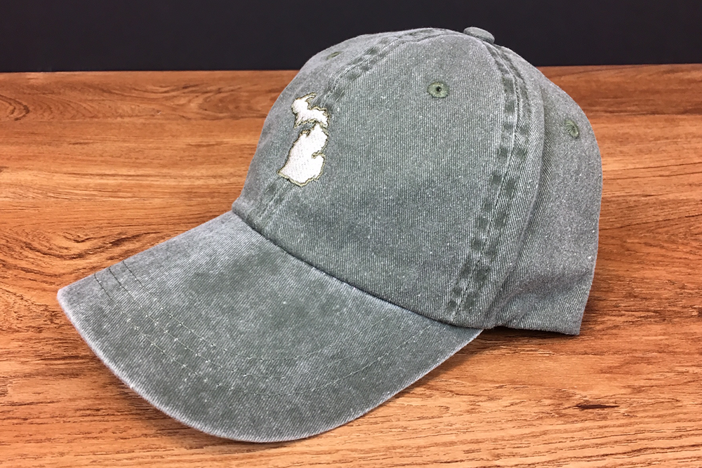 Mini Michigan Dad Hat – Michigan Awesome
