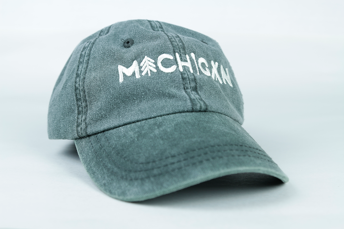 Michigan Outdoors Dad Hat – Michigan Awesome