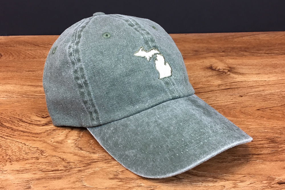 Mini Michigan Dad Hat – Michigan Awesome