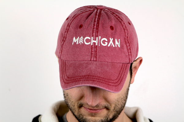 Michigan Outdoors Dad Hat – Michigan Awesome
