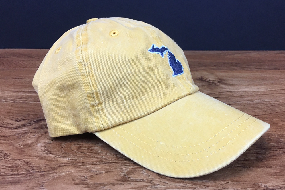 Mini Michigan Dad Hat – Michigan Awesome